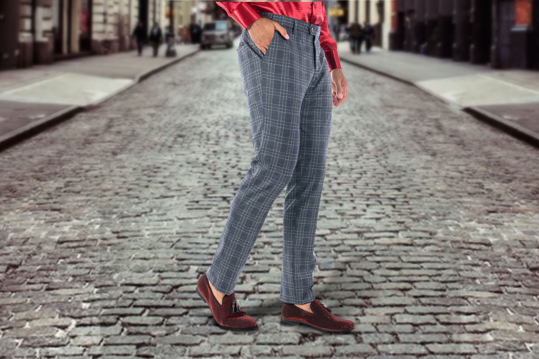 Men’s Checkered Pants