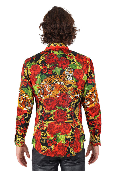 Shop Luxury Men's Long Sleeve Shirts - Designer Styles | Barabas – Page ...